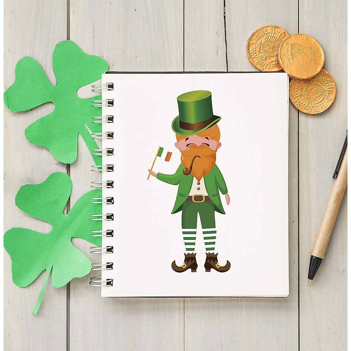 St. Patrick’s Day Stickers Crafts for Kids Irish Lucky Party Games Favors Supplies 24Ct