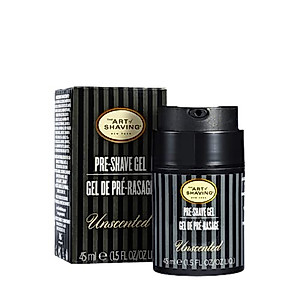 The Art of Shaving Pre Shaving Gel - Hydrating Gel Helps Soften & Lift Beard Hair, Protects Against Tug & Pull During Shave, Unscented, 1.5 Ounce