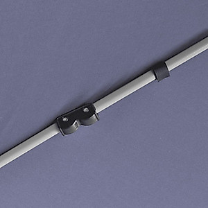 Canopy Tent ,Wedding Party Tent, Outdoor Gazebo,Easy Canopy ,for Outdoor Party Events,Hexagonal Pop-Up Marquee with 6 Sidewalls Dark Blue 11.8'x10.2'