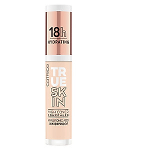 Catrice | True Skin High Cover Concealer (001 | Neutral Swan) | Waterproof & Lightweight for Soft Matte Look | With Hyaluronic Acid & Lasts Up to 18 Hours | Vegan, Cruelty Free