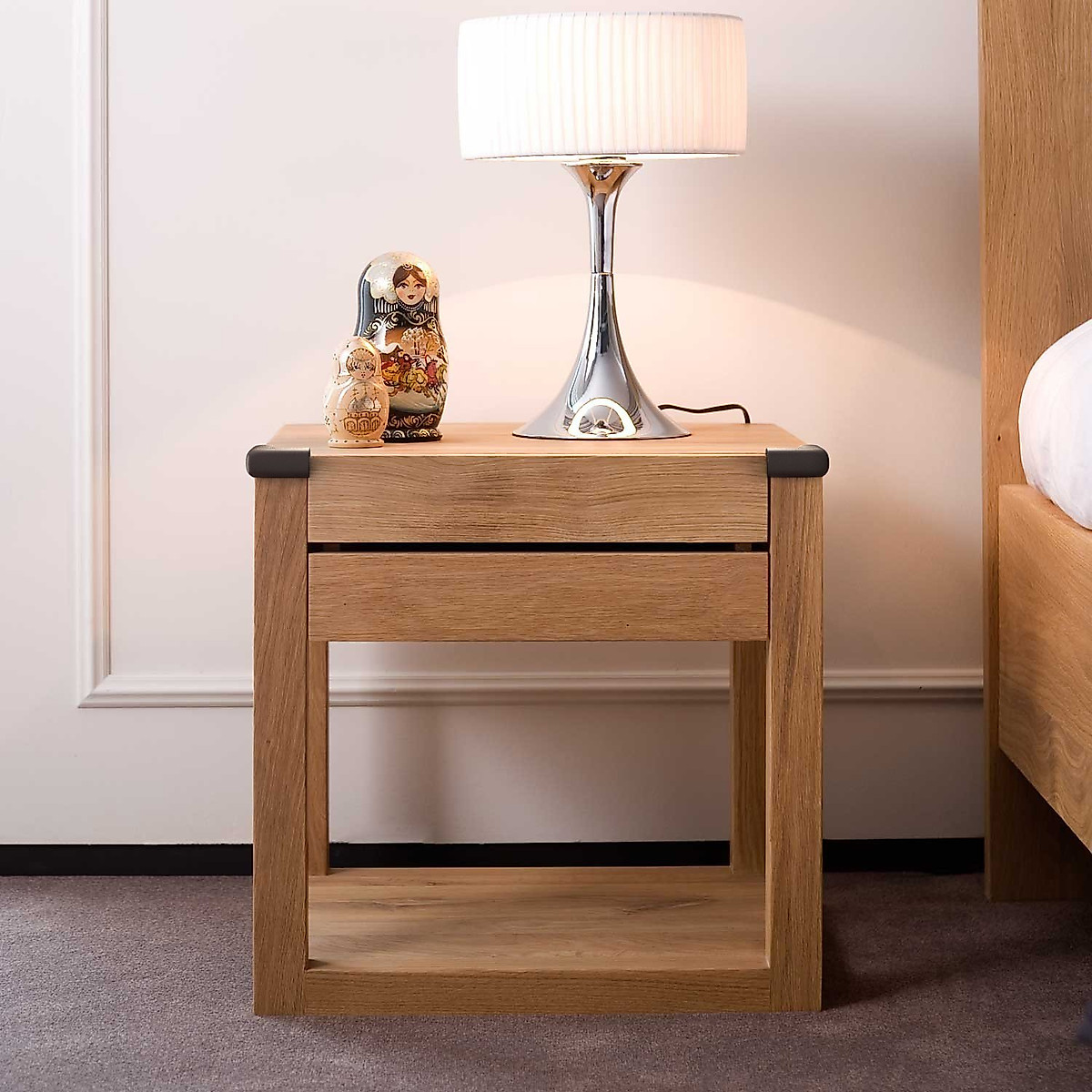 Edge & Corner Guard Set - Safe Edge & Corner Cushion with 8 Pre-applied 3M tape Corners for Baby Safety, Furniture Bumper, Table Protector (Brown)