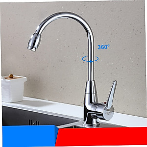 Gadpiparty Kitchen Faucet Faucets Hand Shower Faucet Water Purifier Faucet Bath Tub Faucet Service Basin Faucet Garage Water Tap Faucet for Bathtub Spigot to Rotate Laundry Tub Mop