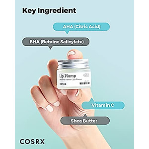 COSRX Lip Care Balm for Dry Chapped Lips, Enriched with Shea Butter, Sleeping Mask, Korean Skincare, Animal Testing-Free, Artificial Fragrance-Free, Parabens-Free (Lip Plumper)