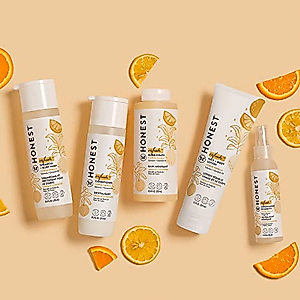 The Honest Company Hydrating Face + Body Lotion | Fast Absorbing, Naturally Derived, Hypoallergenic | Citrus Vanilla Refresh, 8.5 fl oz