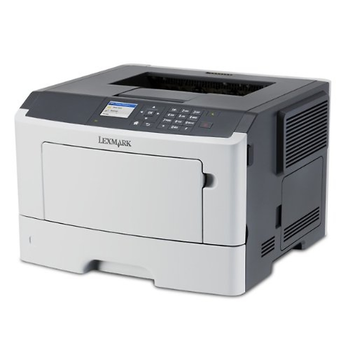 Lexmark MS510dn Compact Monochrome Laser Printer, Network Ready, Duplex Printing and Professional Features,Black/Grey