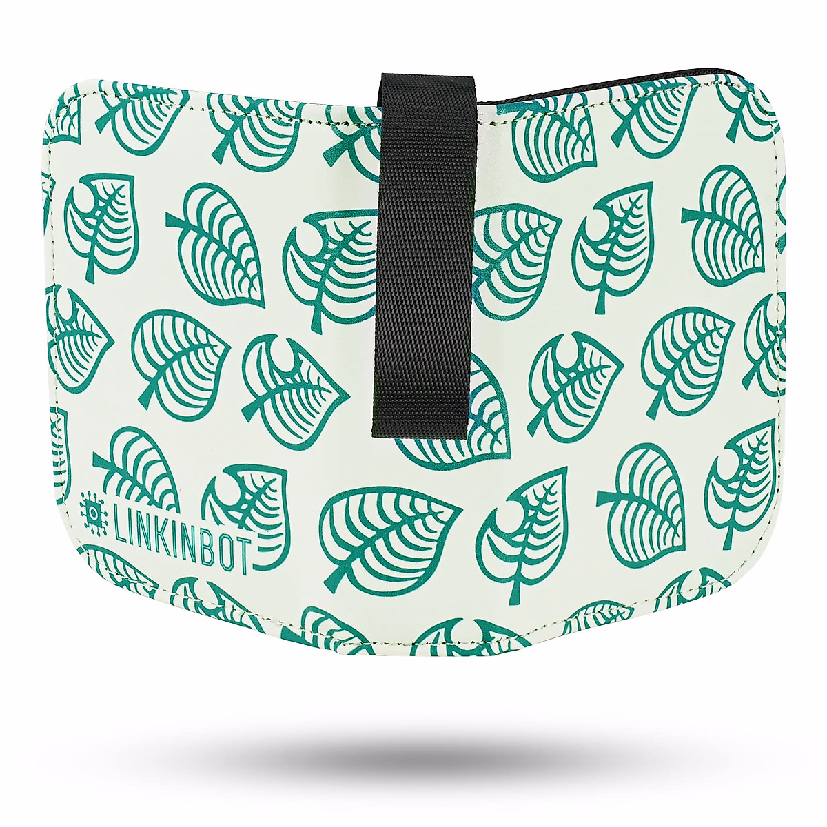 80 Pockets Binder Holder for Animal Crossing Amiibo Cards, Fits 80 Pcs 2.5 x 3.8-Inches Cards with 40 Removable Sleeves (Leaf, Full-Size Binder)