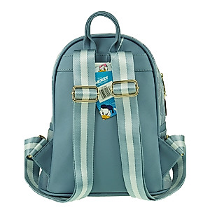 KBNL Donald Duck 11inch Vegan Leather Mini Backpack - A21830,Multicoloured,Medium