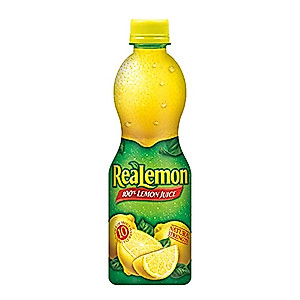 ReaLemon 100 Percent Lemon Juice, 15 fl oz bottle (Pack of 12)