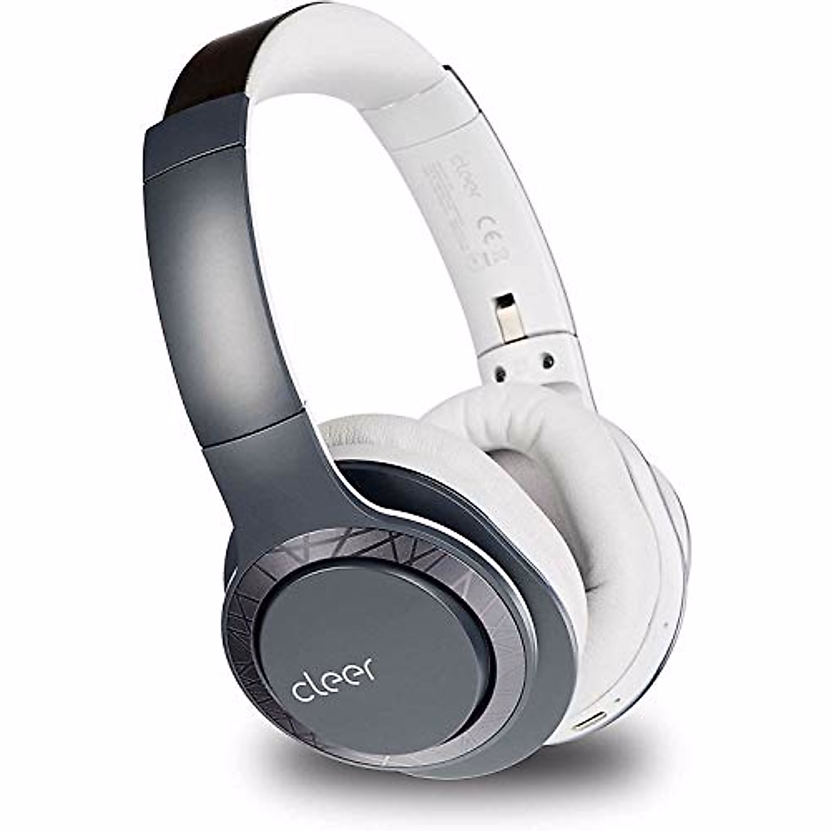 Cleer Audio Enduro 100 Wireless Bluetooth Headphone - Over Ear Fast Charging Lightweight, Podcasting 100Hr Long Battery | Full Charge 4 Day Playback, Play Music & Take Calls Ironless Driver (Navy)