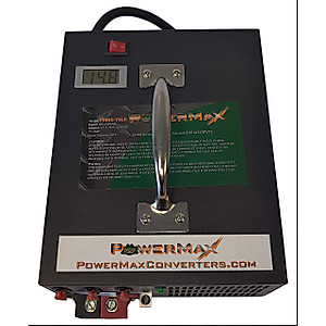 PowerMax PMBC-75 75 Amp 12V Battery Charger with Clamps
