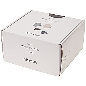 Blomus Wandhaken-65801 Wall Hook Set, Multi-Colour, 4.5 cm
