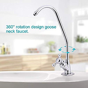 Water Filter Faucet Reverse Osmosis Faucet RO Tap Single Handle Drinking Water Faucet for Drinking Cooking