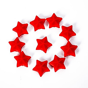 40pcs Star Fridge Magnets Cute Colorful Functional Magnets, Childrens Race Reward Chart Magnet, Office Kitchen Whiteboard Classroom Decoration