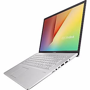 ASUS 2022 Newest VivoBook 17.3" HD+ LED Flagship Laptop | Intel Core i5-1035G1 | HDMI | Windows 11 Home in S Mode | Silver | with Laptop Stand Bundle (Silver, 12GB RAM | 512GB SSD+1TB HDD)