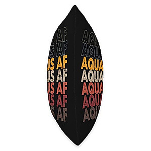 Funny Aquarius Gifts & More Aquarius Apparel for Men and Women Funny Zodiac Sign Gift Throw Pillow, 18x18, Multicolor