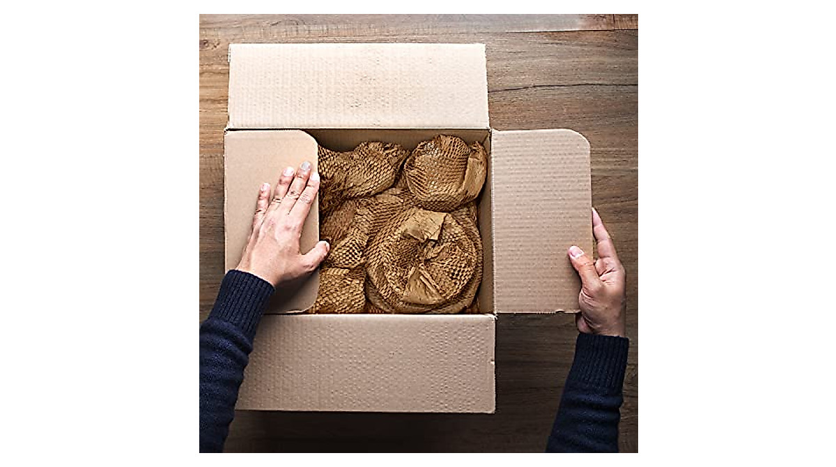 Eco Friendly Honeycomb Packing Paper & Twine for Moving & Shipping