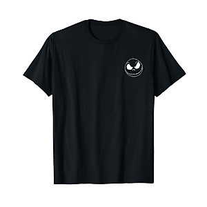 Disney The Nightmare Before Christmas Jack Scribble Pocket T-Shirt