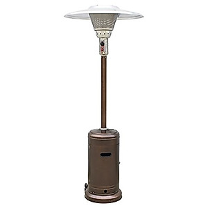 Hiland HVD-CVR-M Tall Patio Heater Cov er-87-Mocha, 87"