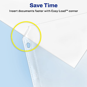 Avery Clear Heavyweight Sheet Protectors, Non-Glare, Easy Load, 200 Document Protectors (74401)