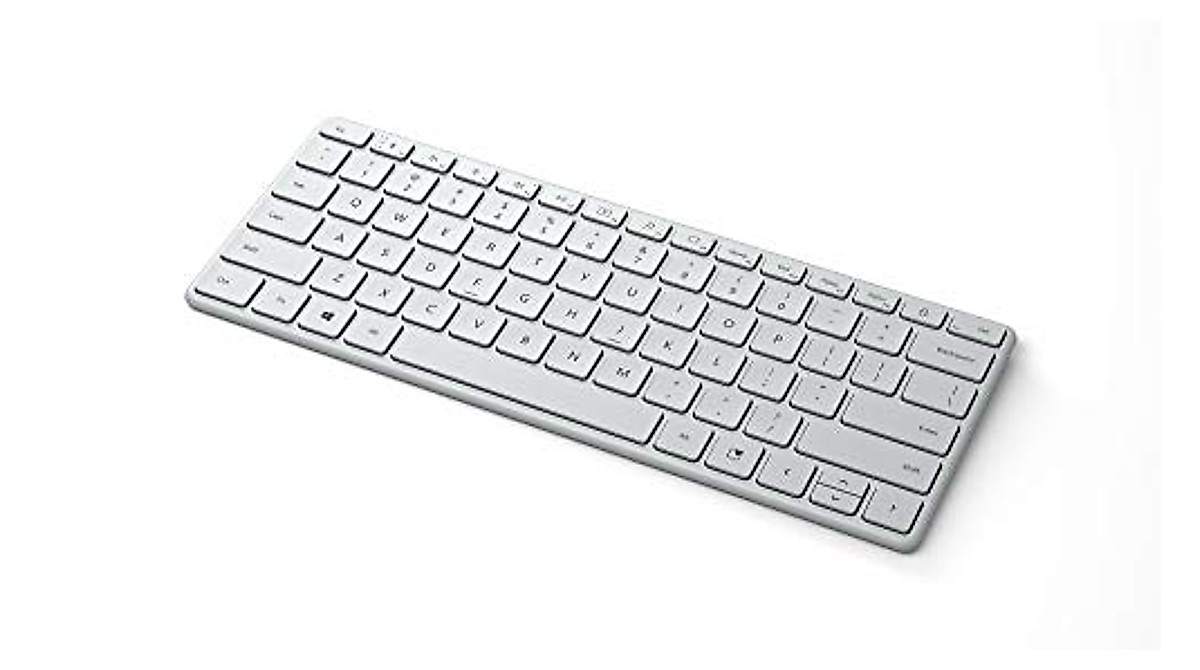 Microsoft Designer Compact Keyboard - Slim Bluetooth & Multi-Device
