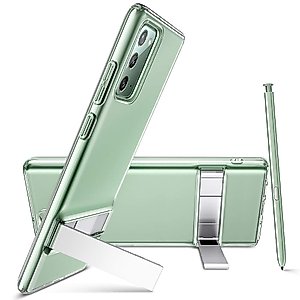 ESR Metal Kickstand Case for Samsung Galaxy Note20, Clear