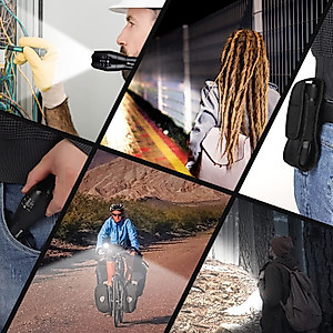 PHIXTON Rechargeable High Lumens Handheld Flashlight, Super Bright 5000 Lumen LED Flash Light Linterna, Long Lasting,Adjustable Focus,Waterproof,Shockproof,for Gift Emergency Camping Accessories