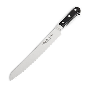 Cutlery-Pro Forged Bread Knife, Cat Cora Approved, NSF, German Steel, 9-Inch Blade