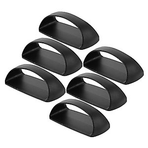 HEALEEP Self-Stick Push Pull Helper Adhesive Cabinet Handles Instant Adhesive Knobs Kitchen