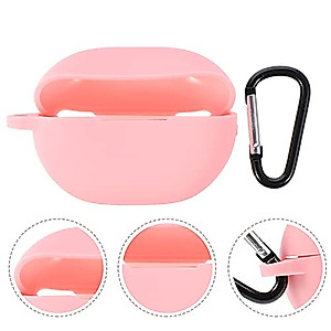 Gatuida ser of 2 Silicone Earbuds Case small earphone case Earphone Case cover for earphone Clear Earphone