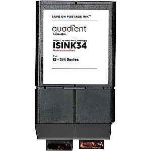 New Compatible ISINK34 Quadient Neopost Compatible Ink Cartridge for IM 3, IM4, IS3 & 4 Series Mailing Machines - Manufactured w/ New Components