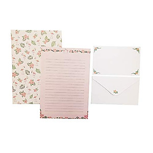 QingLanJian 48 Cute Writing Paper Letter Stationary Set with 24 Envelopes