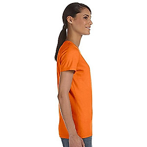 Fruit of the Loom Ladies' 5 oz., HD Cotton™ T-Shirt M TRUE RED