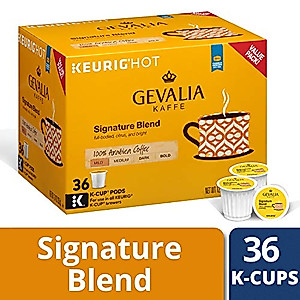 Gevalia Signature Blend Mild Roast K-Cup Coffee Pods (36 Pods)