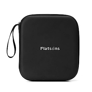 Flatsons Acrylic Kalimba Thumb Piano 17 Keys Crystal Acrylic Mbira Finger Piano with EVA Carry Bag Portable for Gifts Kids Adult Beginners Unisex (Bear style)