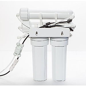 GROWONIX EX400 400 Gallon Per Day Reverse Osmosis System Ultra High Flow Rate Water Purification Filter for Hydroponics Gardening Growing Drinking H20 Coffee Point of use On Demand Purifier