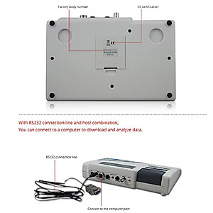 AZ86555 BenchTop WaterQuality Meter Desktop pH/ORP/Cond./TDS/Salinity 5 in 1Printer WaterQuality Tester
