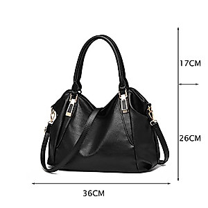 Women's Shoulder Bag Crossbody Bag PU Leather Tote Bag Fashion Handbag, for Women Girls Daily Trips