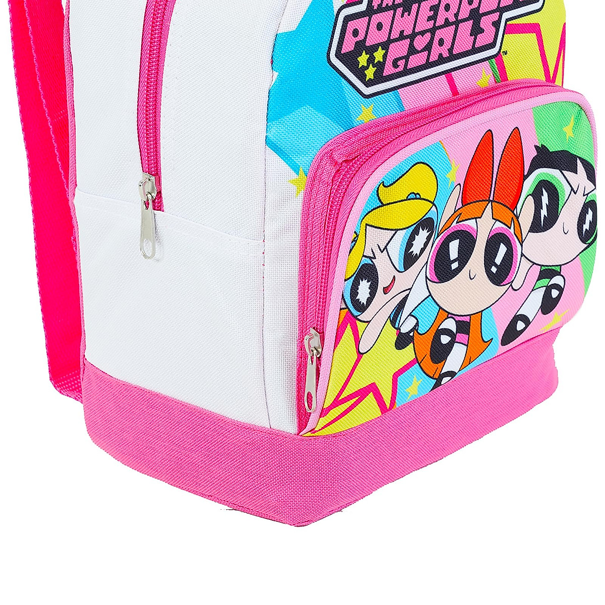 Powerpuff Girls Mini Backpack 3 Pc Bundle With 11 School Bag For Girls, Toddlers, Kids With Super Hero Girls Stickers And More (Powerpuff Girls School Supplies), girls school supplies kids preschool