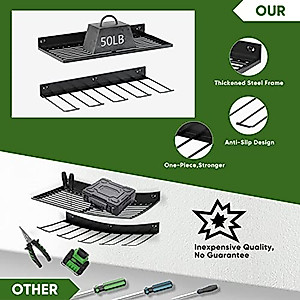 Doozx Power Tool Organizer, Drill Holder, Power Tool Organizer Wall Mount, Power Tool Storage, Heavy Duty Drill Holder Wall Mount, Drill Storage Rack For Garage, Home, Workshop, Shed