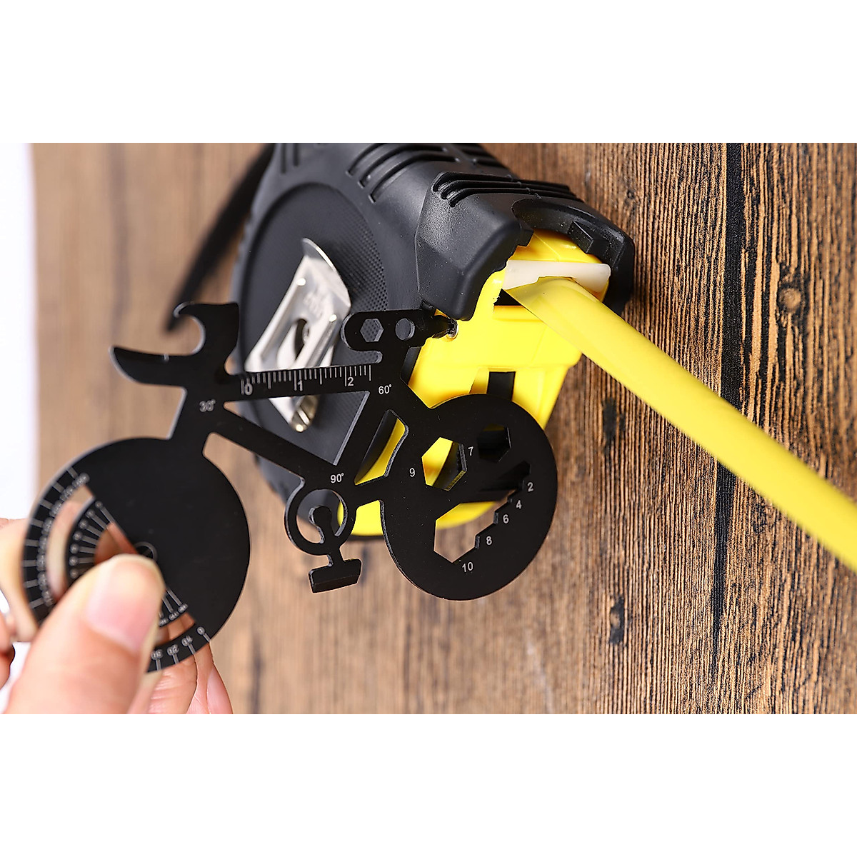 16 in 1 Credit Card Multi Tool Set Unique Gifts for Men who Have Everything - Best for Hiking, Kayaking, Camping.