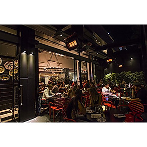 Bromic Heating Tungsten 300 Smart-Heat Gas 3 Burner Radiant Infrared Patio Heater, Natural Gas, 26000 BTU