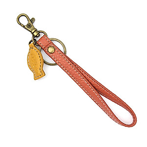 CHALA RFID Cute-C Credit Card Holder Wallet Wristlet - Women Faux Leather Cute-C with Strap - Cat