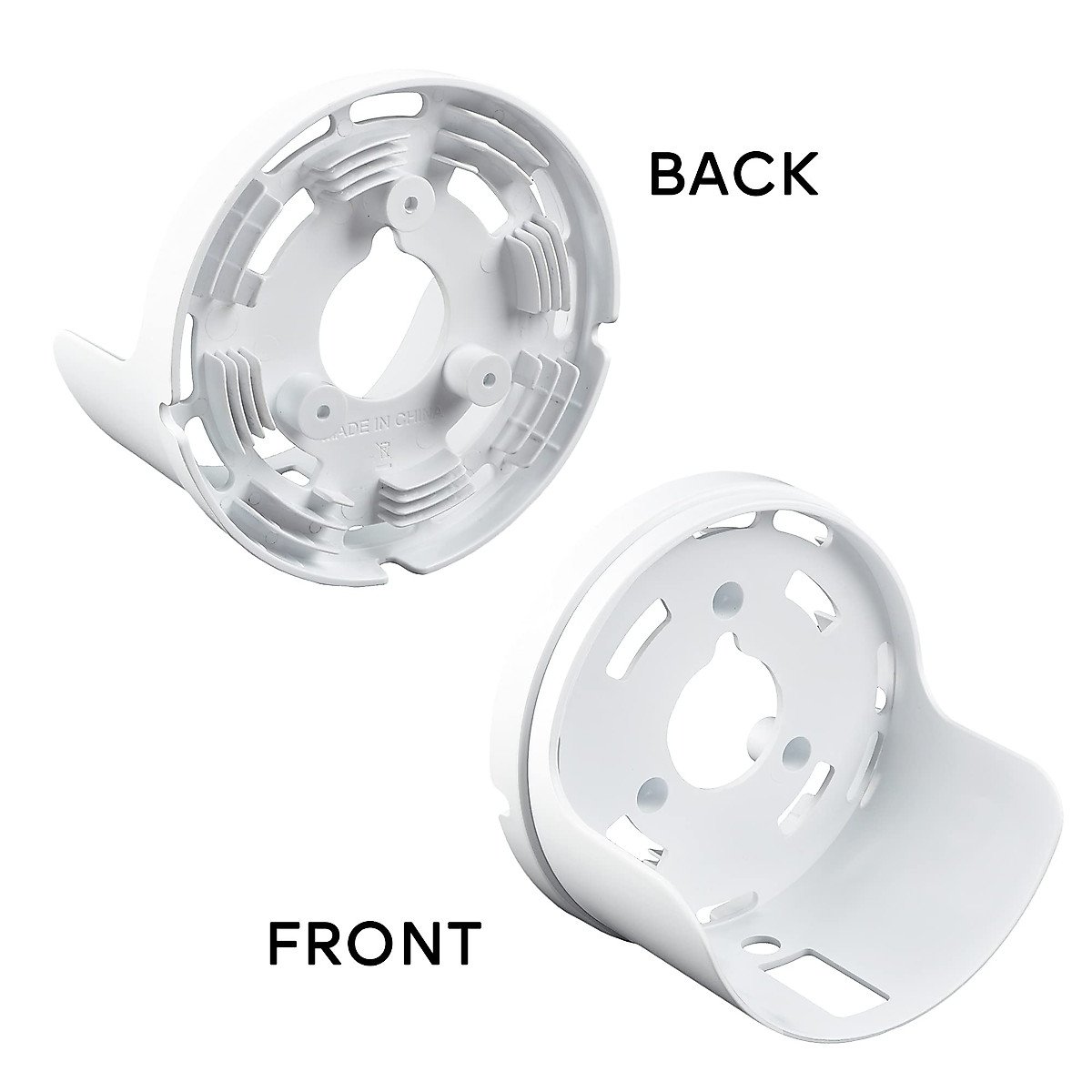 Bangcheer - Cable Organizer for Whole WiFi Booster, Home WiFi Mesh System for Tp Link Deco x20 and x60, Easy-to-Install Wall Mounted Holder for WiFi Booster, White, Pack of 3