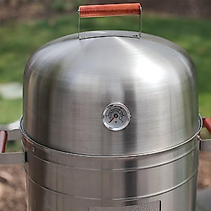 Americana Stainless Steel Charcoal Water Smoker