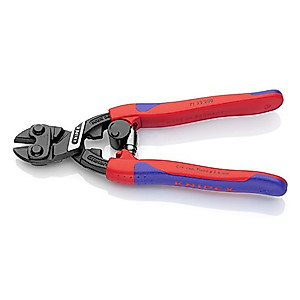 Knipex 71 32 200 Comfort Grip High Leverage CoBolt Cutter with Notch and Spring