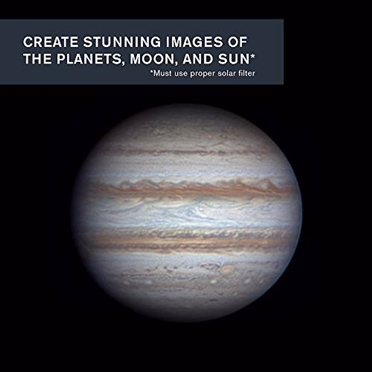 Celestron – NexImage Burst Color Solar System Imager – Astronomy Camera for Moon and Planets – 10 MP Camera for Astroimaging – High Resolution – Ultra–Sensitive ON Semiconductor MT9J003 CMOS Sensor