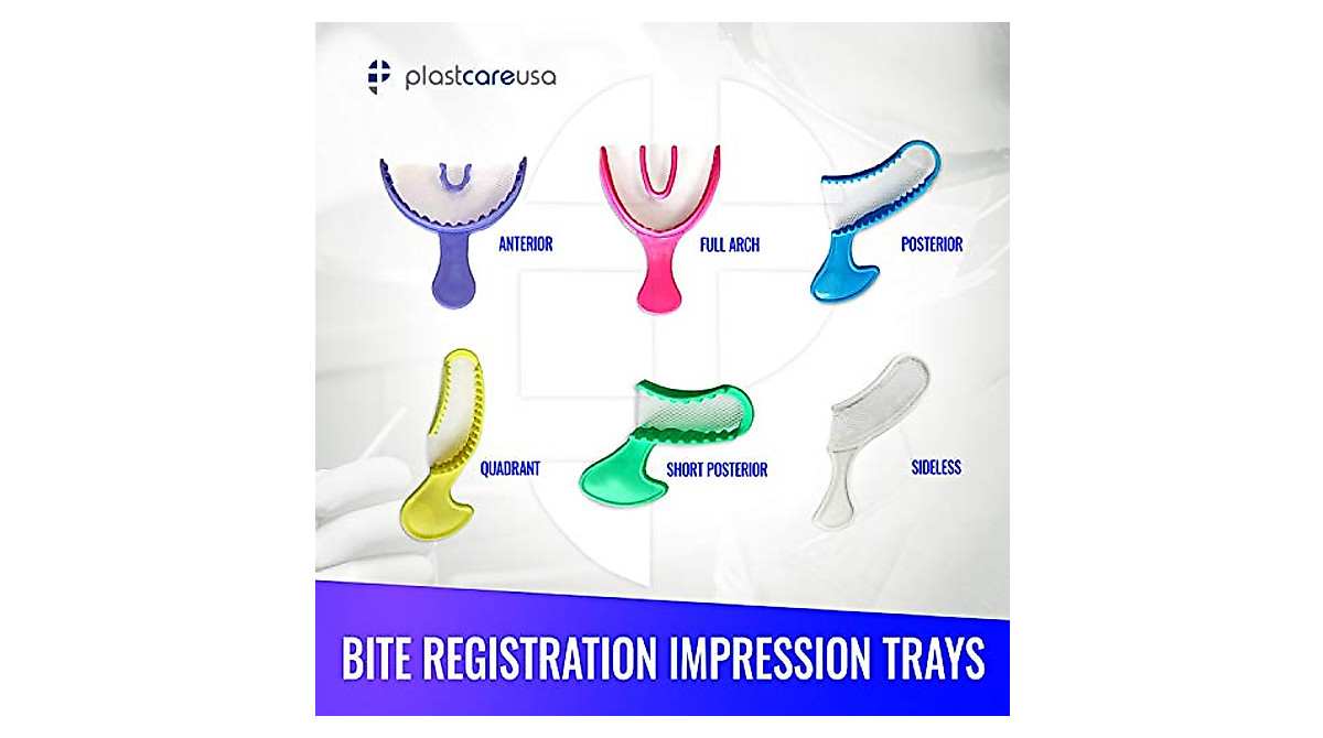 Buy 35 Quadrant Dental Bite Registration Trays for Accurate Impressions