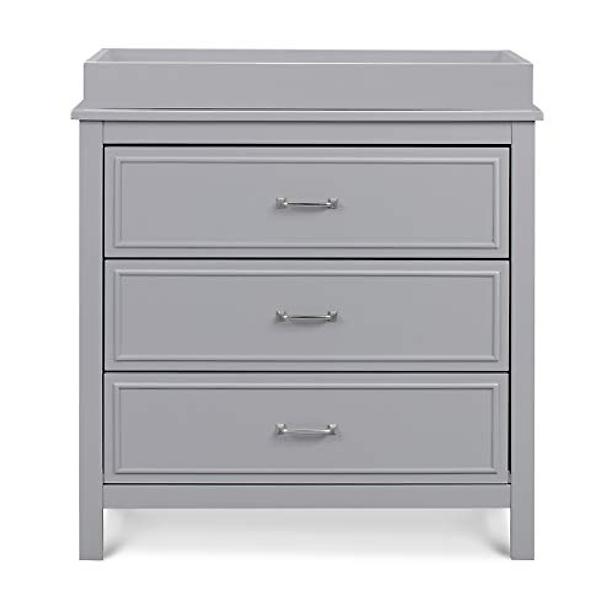 DaVinci Charlie 3-Drawer Dresser in Grey