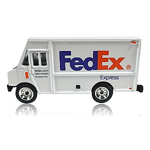 FedEx Express Miniature Delivery Truck - 3" Length - Scale 1:64 - Gauge S - Sold as a Display or Collectable Item, Not as a Child's Toy