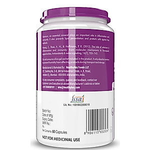 Nutrition Selenium Capsules 40mcg - Superior Absorption - 60 Vegetarian Capsules